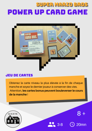 Super Mario bros Power up card game | BFM de Limoges